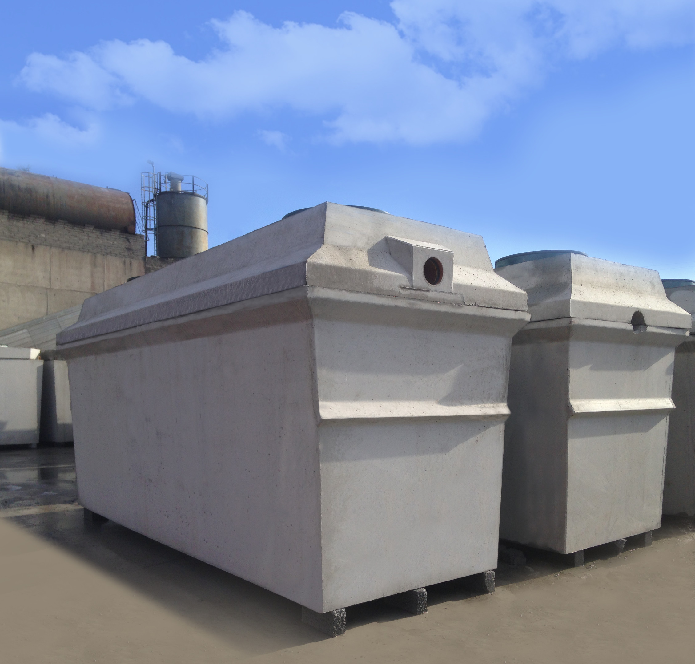 Concrete tanks - Turley Bros